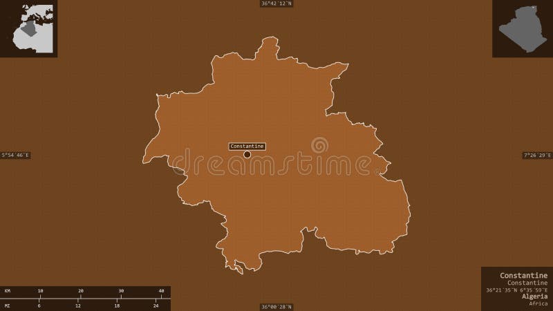 Constantine, Algeria - Composition. Pattern Stock Illustration ...