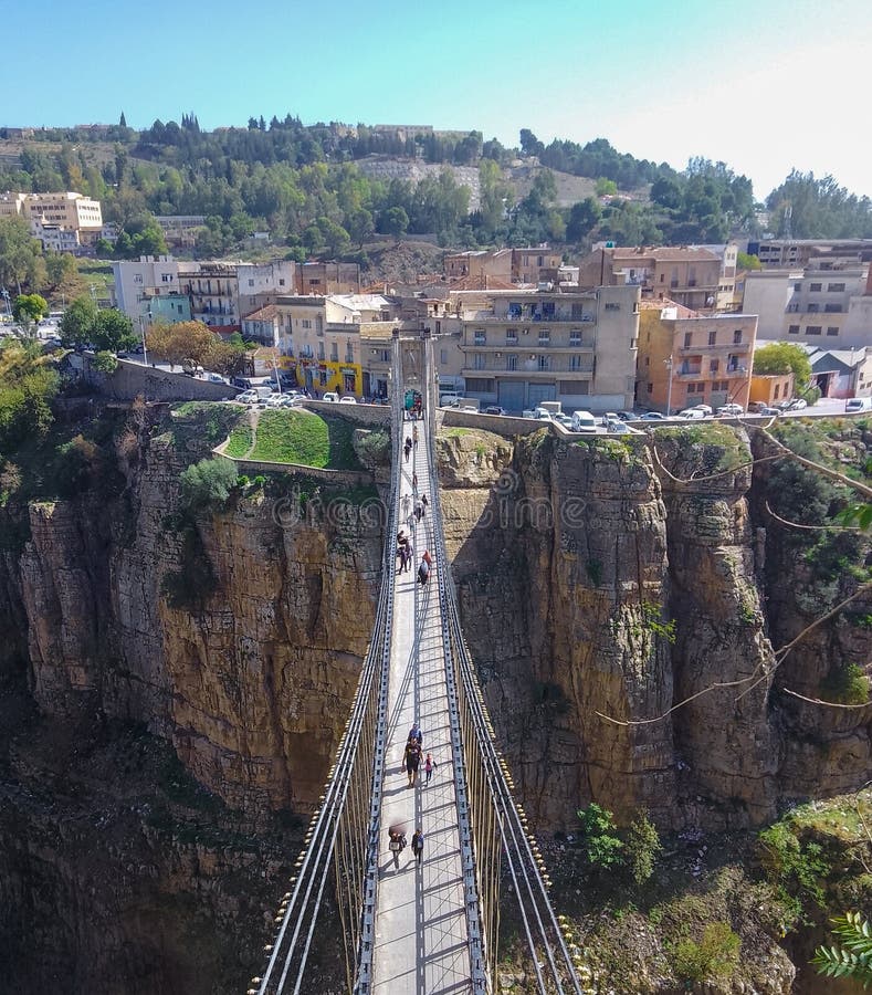 Constantine algeria stock image. Image of largest, bridge - 259464937