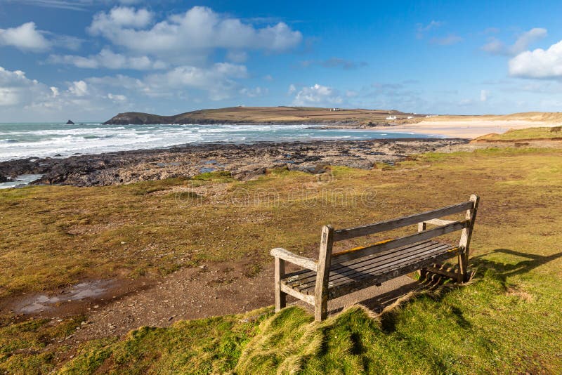 Constantine Bay Cornwall England UK Stock Photo - Image of nature ...