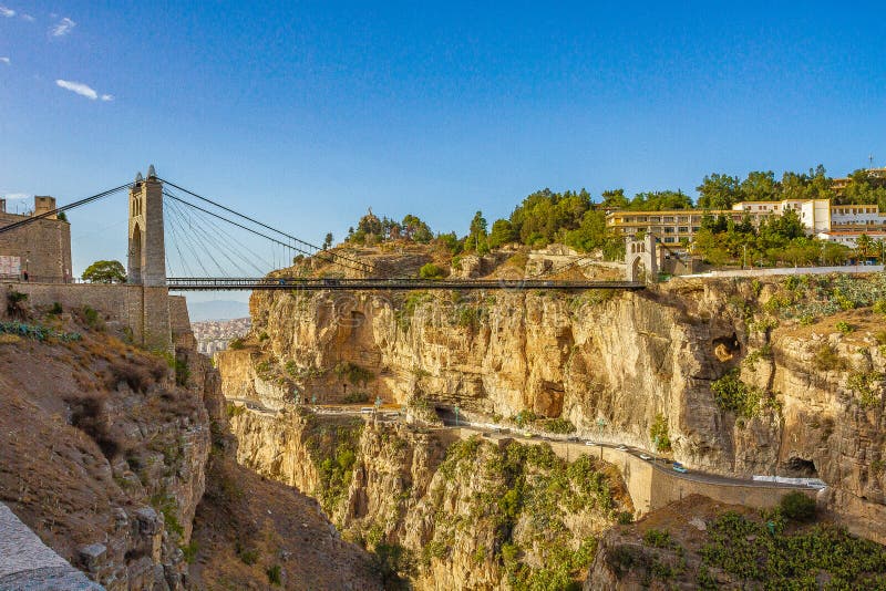 Constantine city, Algeria stock photo. Image of capital - 257025588