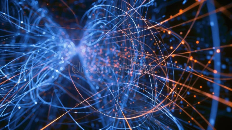 A Constantly Evolving Display of Lines and Curves Revealing the ...