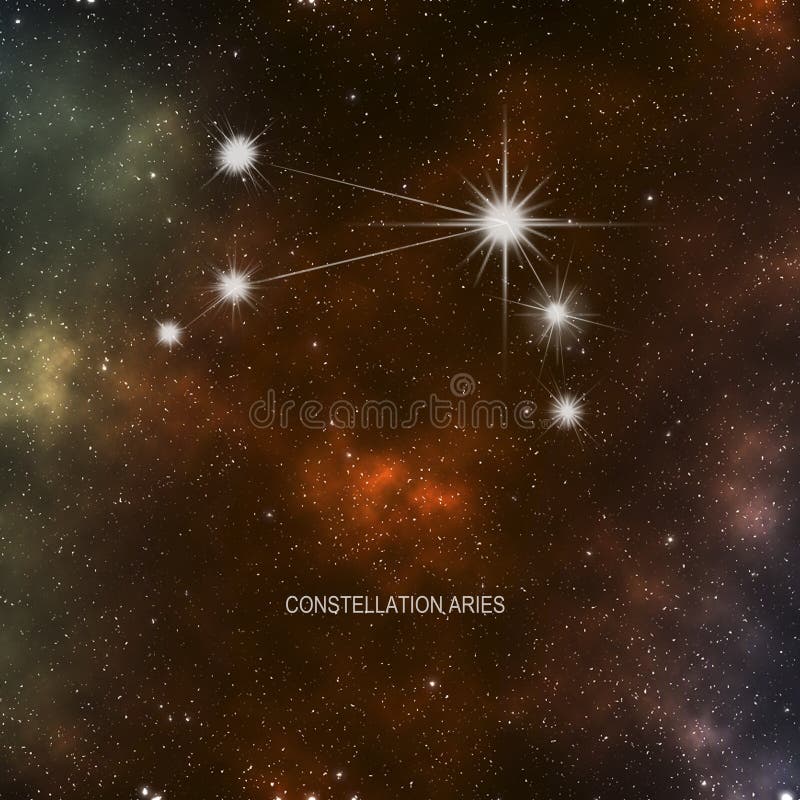 Constellation Aries - Zodiac Stock Illustration - Illustration of ...