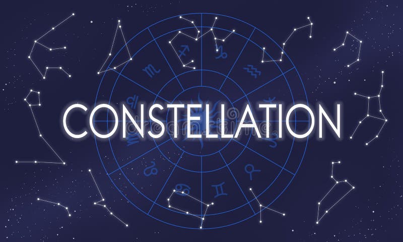 Constellation Astronomy Horoscope Fortune Telling Zodiac Concept Stock ...