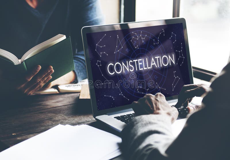 Constellation Astronomy Horoscope Fortune Telling Zodiac Concept Stock ...