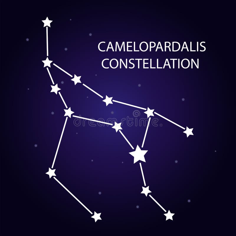 Camelopardalis Constellation Stock Illustrations – 63 Camelopardalis ...