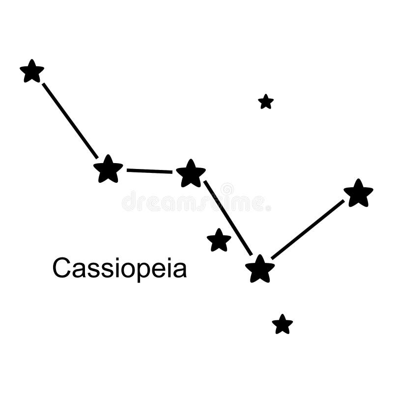 Constellation Cassiopeia Stock Illustrations – 1,532 Constellation ...