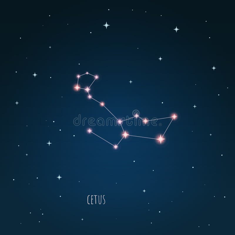 Constellation Cetus Stock Illustrations – 75 Constellation Cetus Stock ...