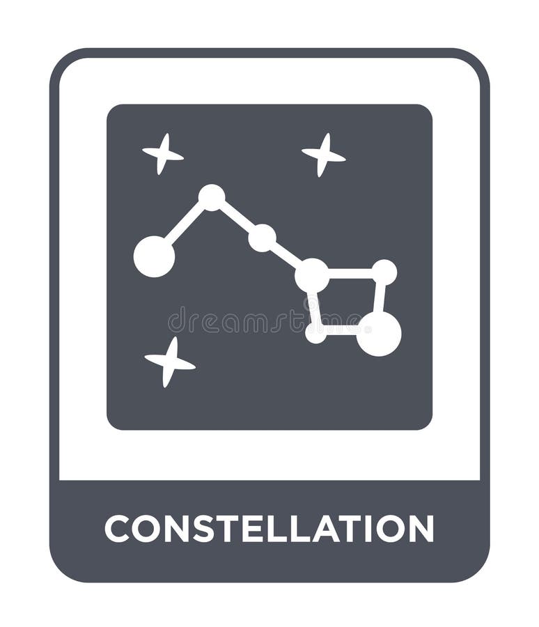 Constellation Icon in Trendy Design Style. Constellation Icon Isolated ...