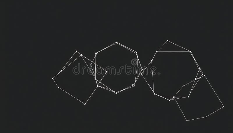 Constellation Lines Abstract Pattern, Space Design, Stock Photo ...