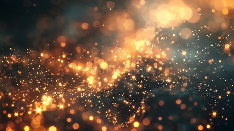 A Constellation Made of Glowing Luminescent Particles Casting a Soft ...