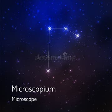 Microscope Constellation Stock Illustrations – 165 Microscope ...