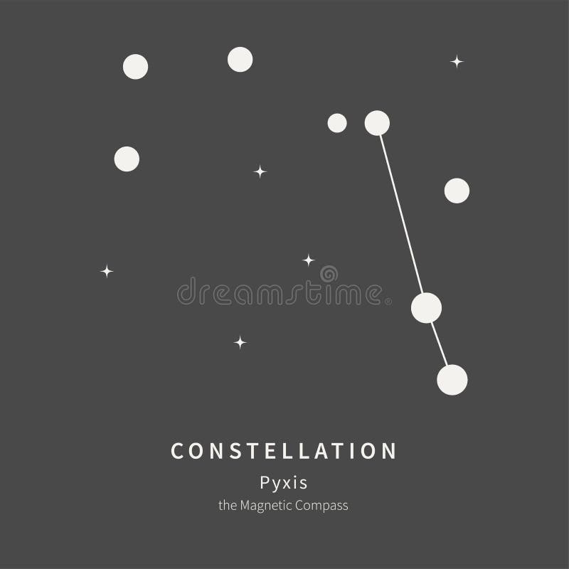 Pyxis Constellation Stock Illustrations – 26 Pyxis Constellation Stock ...