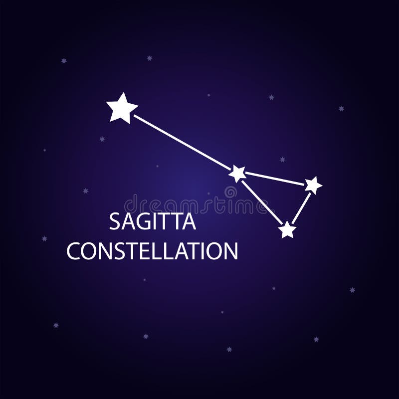 Sagitta Constellation The Constellation Sagitta In The Sky.org