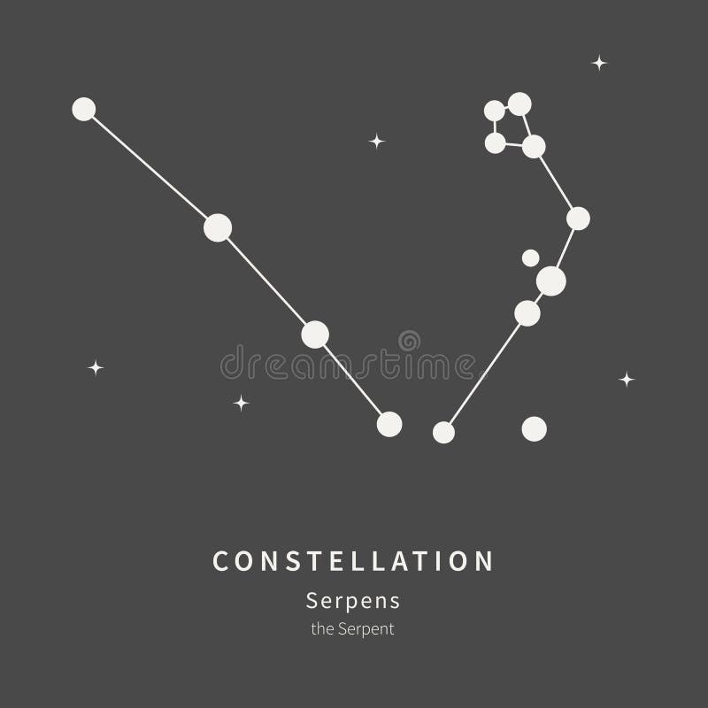 Serpent Constellation Stock Illustrations – 169 Serpent Constellation Stock Illustrations ...