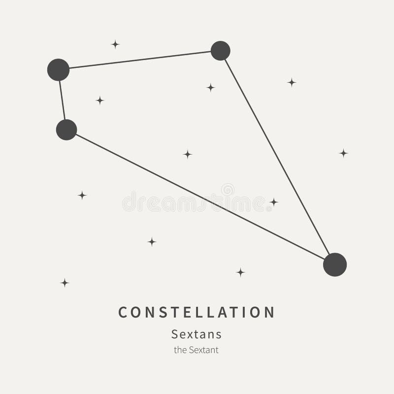 Sextant Constellation Stock Illustrations – 25 Sextant Constellation Stock Illustrations ...