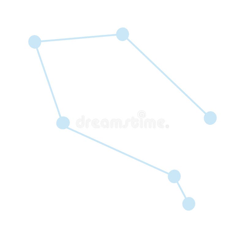 Constellation Space Design Element Stock Vector - Illustration of ...