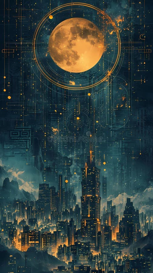 Constellation Starry Sky Graphic Illustrations Stock Illustration ...