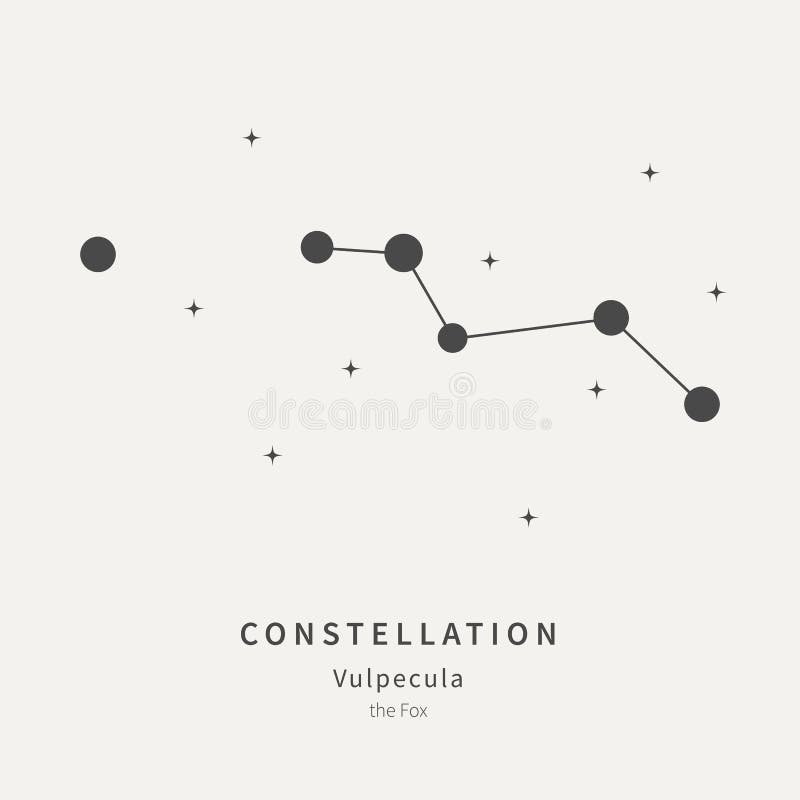 Vulpecula Constellation Tattoo