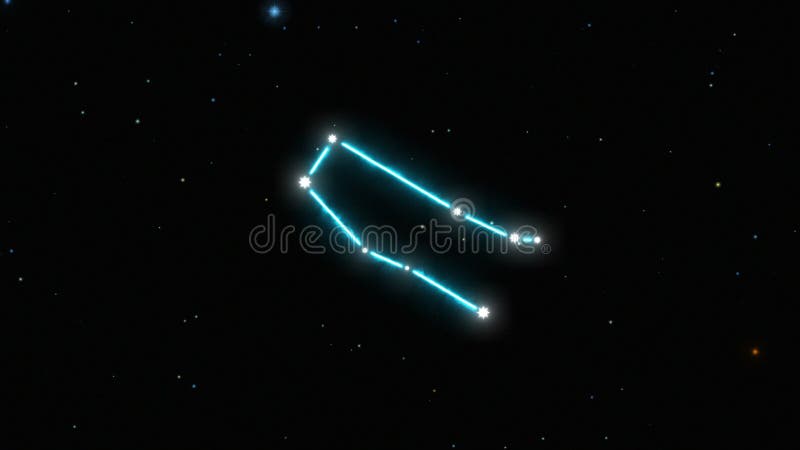 Constellations Gemini Fantasy Blue Night Sky Infinity Universe Space ...