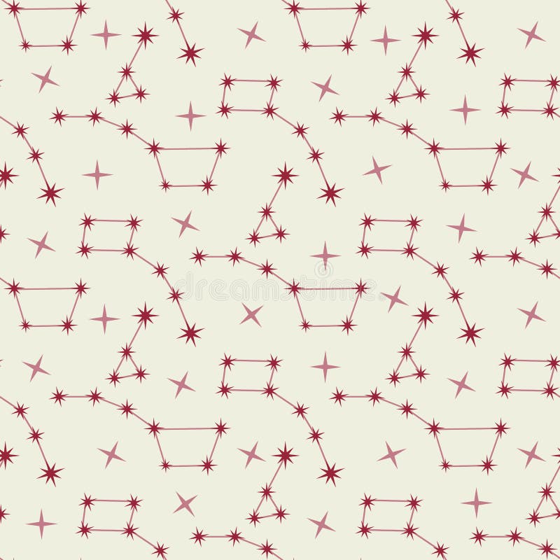 Constellations Pattern Space Astronomy Science Stock Vector ...