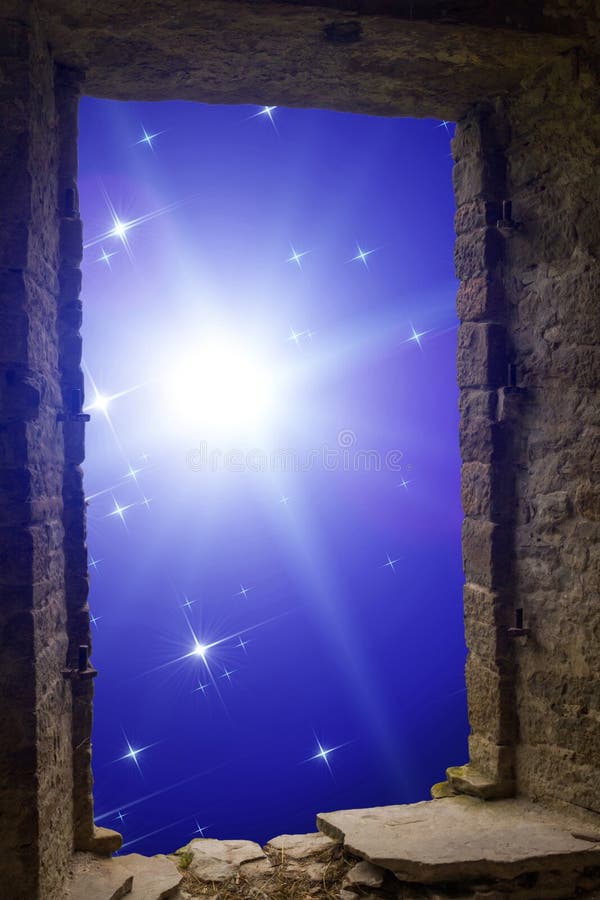 Constellations Supernova Ancient Window Stock Photo - Image of ...