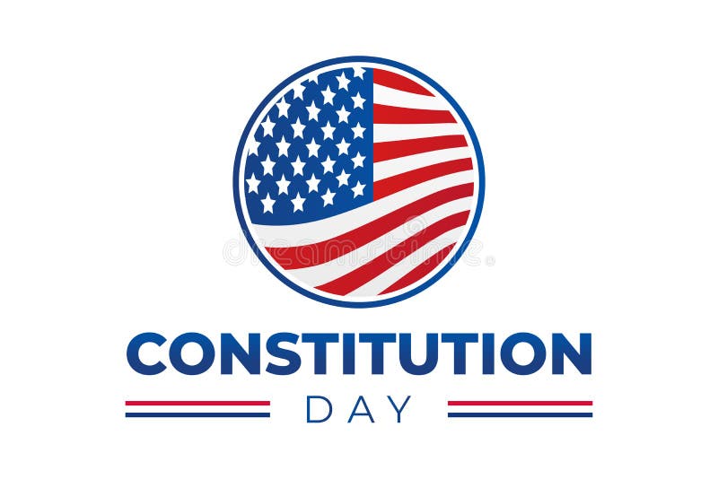 Happy Constitution and Citizenship Day Background Illustration with ...