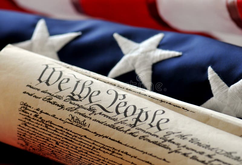 Constitution - Famous Document Stock Image - Image of american ...