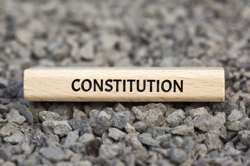 Constitution Word Cloud Concept Stock Photo - Image of judge, decisions ...