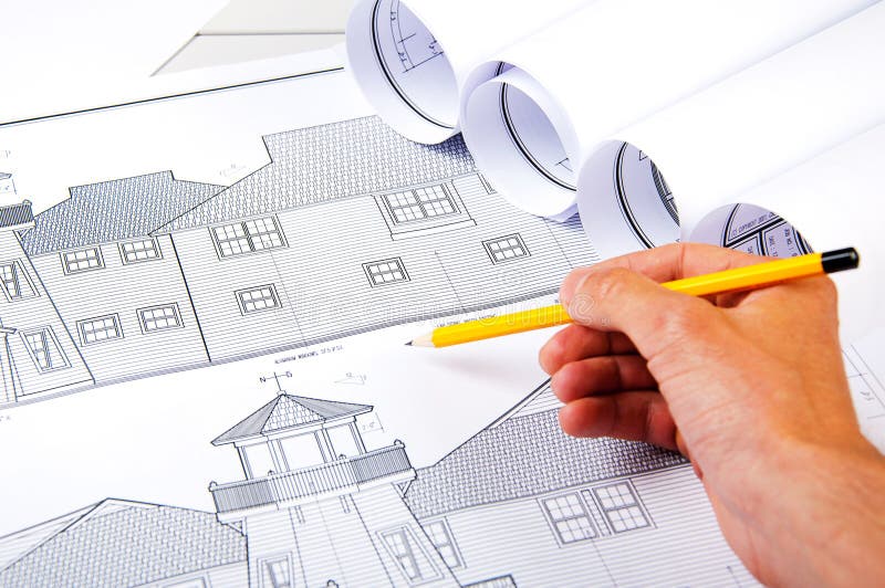 Constraction still life stock image. Image of blue, bluebrint - 24792375