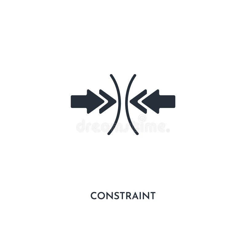 Constraint Icon. Simple Element from Regulation Collection Stock Vector ... Constraint Icon. Simple Element from Regulation Collection Stock Vector ...