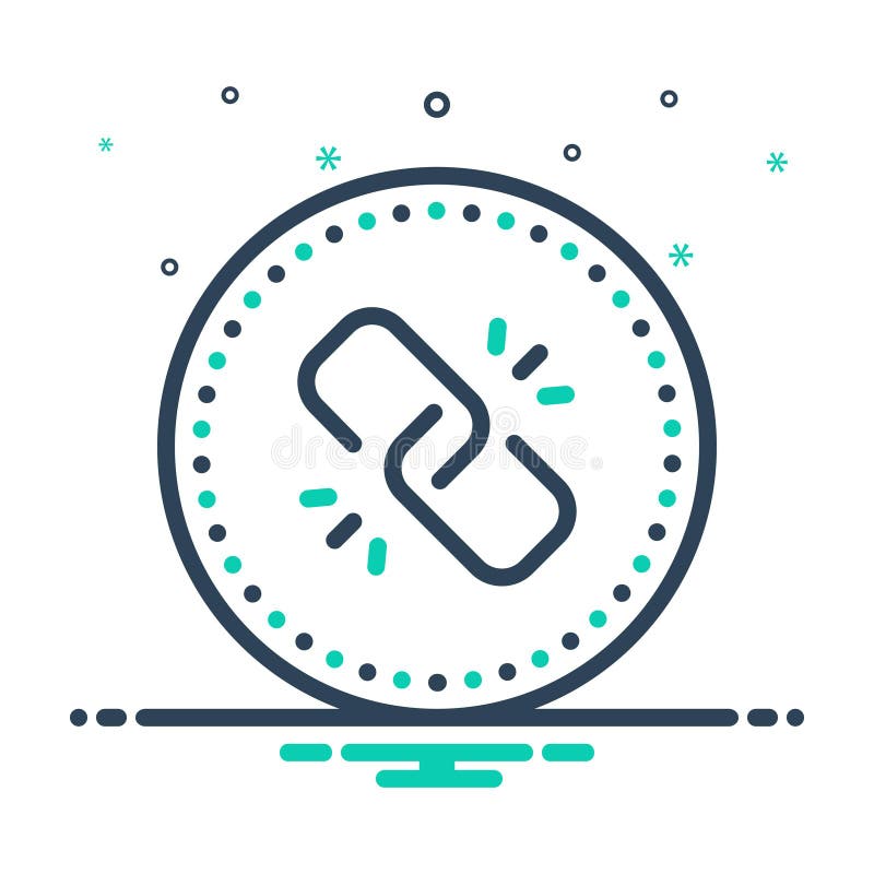 Mix Icon for Constraints, Restriction and Strong Stock Illustration ...