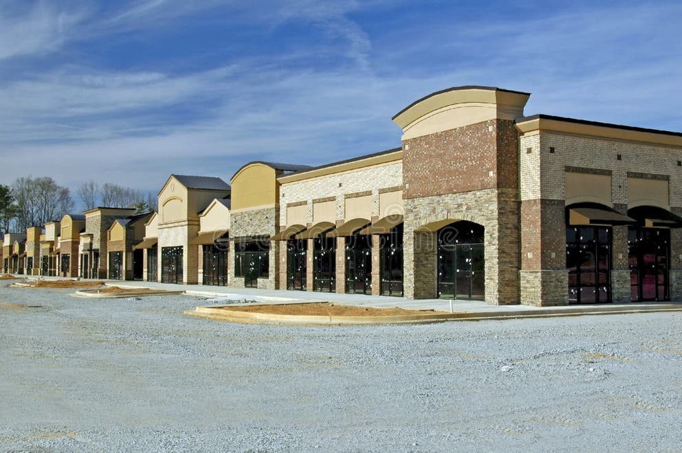 Construcción Del Centro Comercial Foto de archivo - Imagen de ...