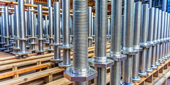 Adjustable Scaffolding Components Durable Threaded Tubes and Jack Posts ...