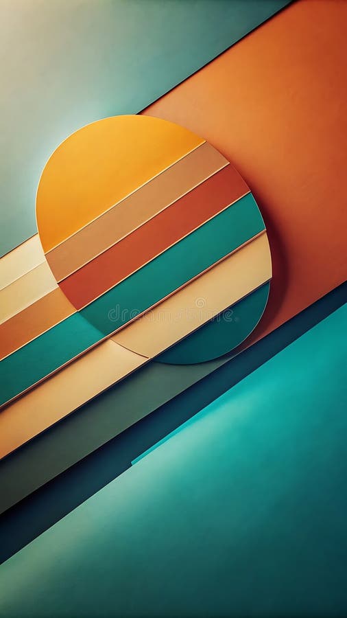 Construct a Gradient Background with Retro and Modern Colors and ...