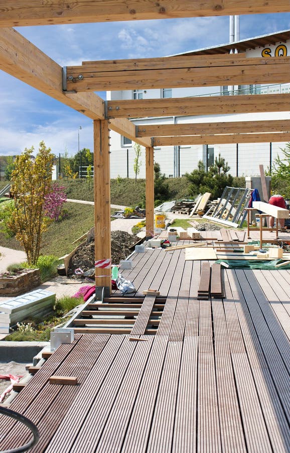 Terrace construction stock image. Image of ground, mason - 19927887