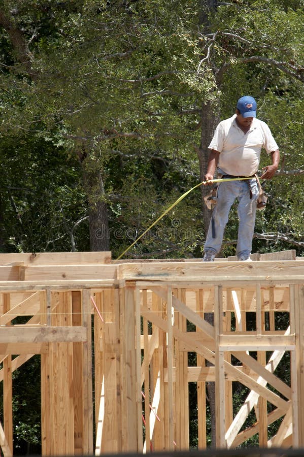 New Home Being Built stock photo. Image of house, building - 9800