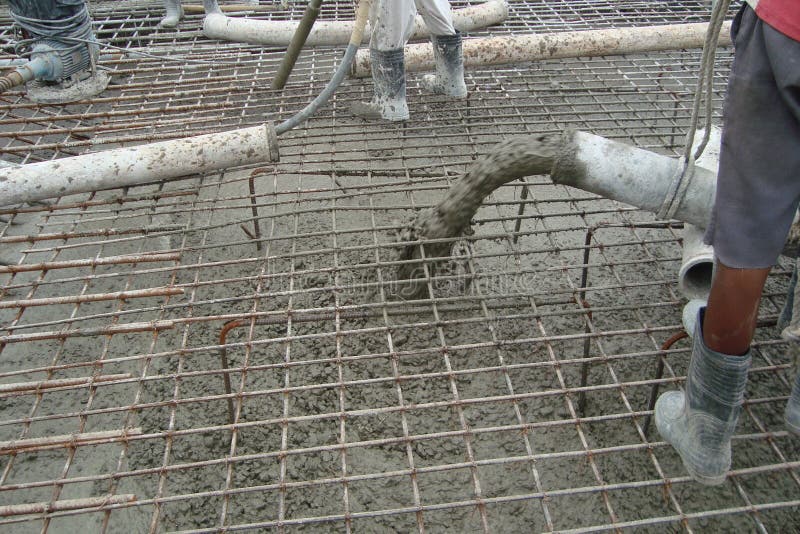 Construction Activities with Landscape Transform into Urban Area with ...