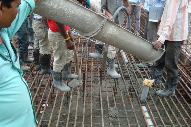 Construction Activities with Landscape Transform into Urban Area with ...