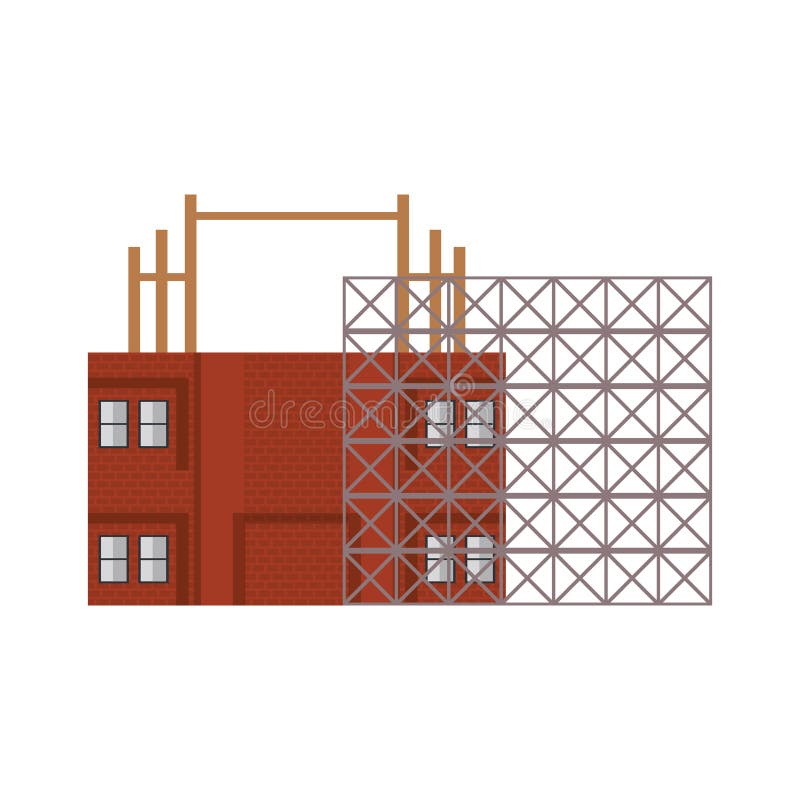 Construction Architectural Engineering Work Cartoon Stock Vector ...