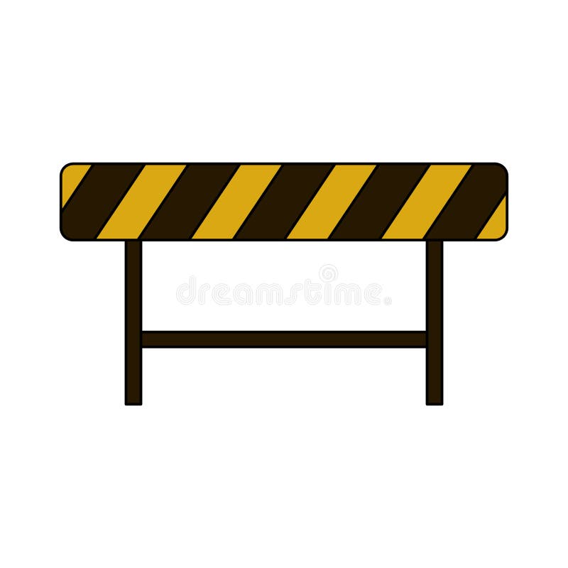 Cartoon Construction Barricade Stock Illustrations – 1,066 Cartoon ...