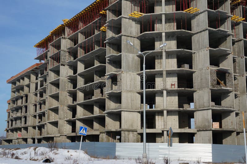 Construction stock photo. Image of business, work, buildings - 53697908