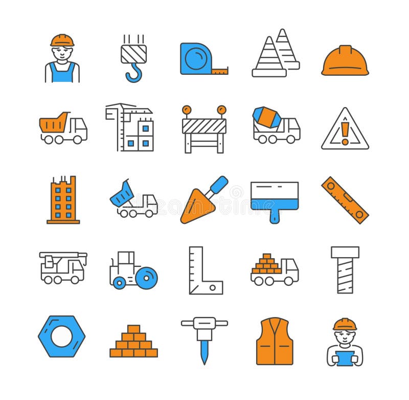 Construction and Architecture BIM Stock Vector - Illustration of ...