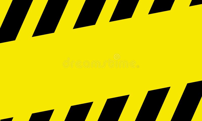 Construction Background. Empty Background Alarm with Police Line Stock ...