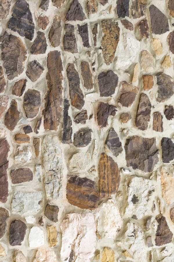 Construction Background of Masonry Wall Stock Image - Image of block ...