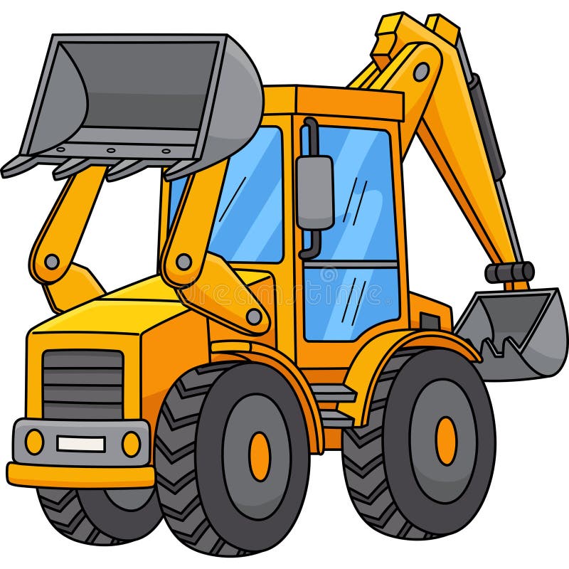 Backhoe Stock Illustrations – 13,026 Backhoe Stock Illustrations ...