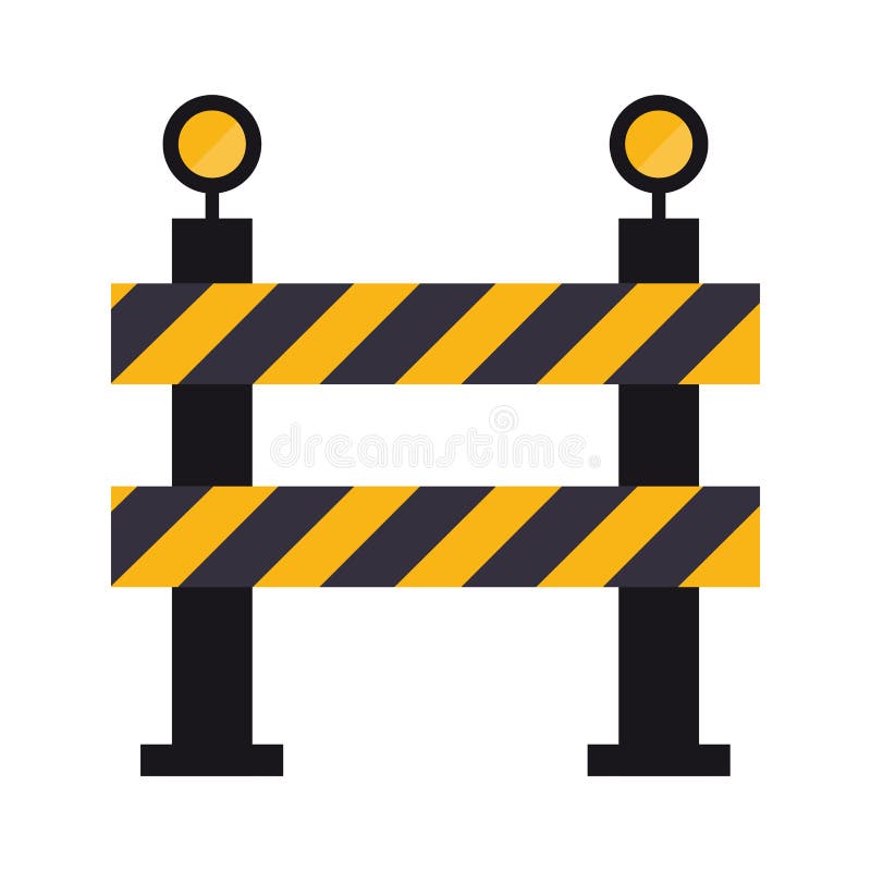 Construction Barrier Equipment Symbol Stock Vector - Illustration of ... Construction Barrier Equipment Symbol Stock Vector - Illustration of ...