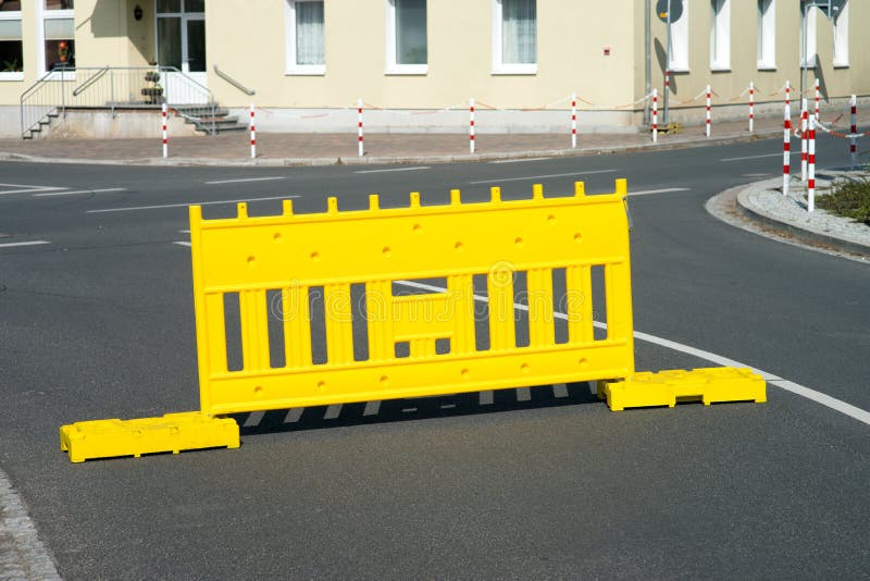 Construction Barrier stock image. Image of company, industry - 60855609