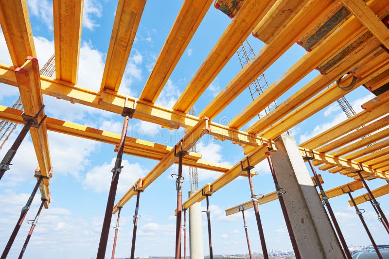 Falsework Decking System Legs for Construction of Suspended Reinforced ...