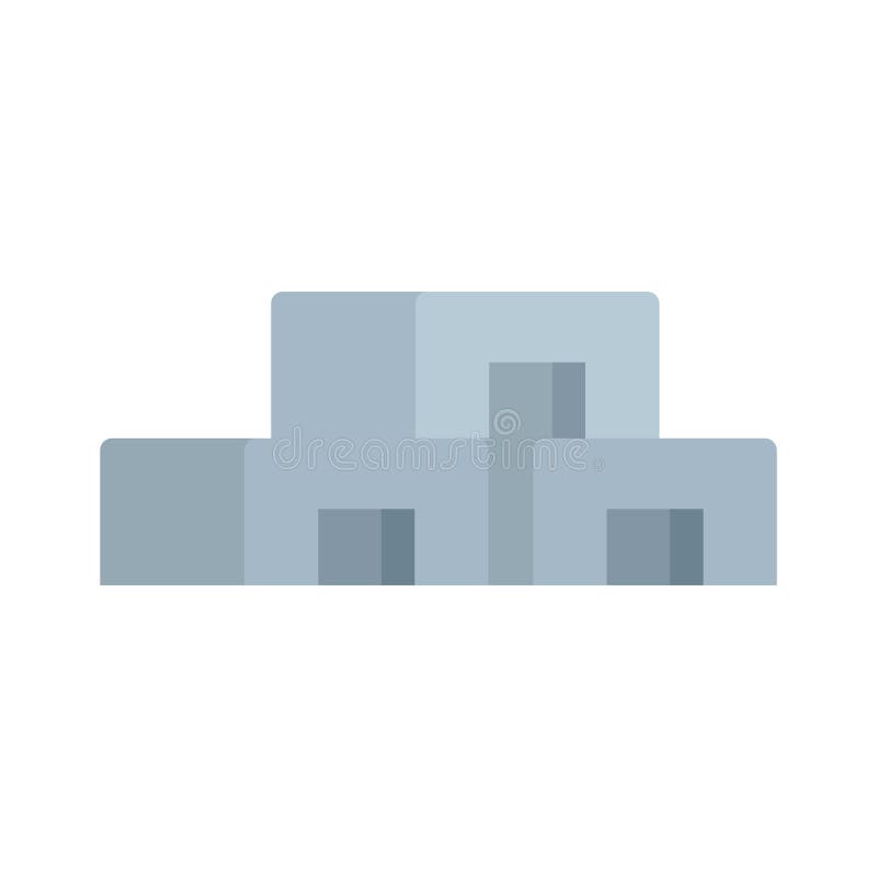 Blocks Icon on White Background Stock Vector - Illustration of ...