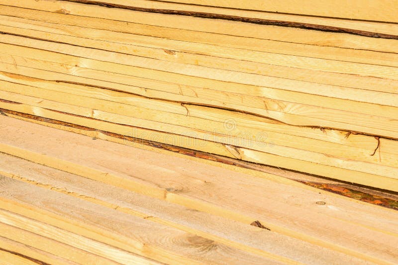 Construction Boards Lying in Stacks Stock Image - Image of stacked ...